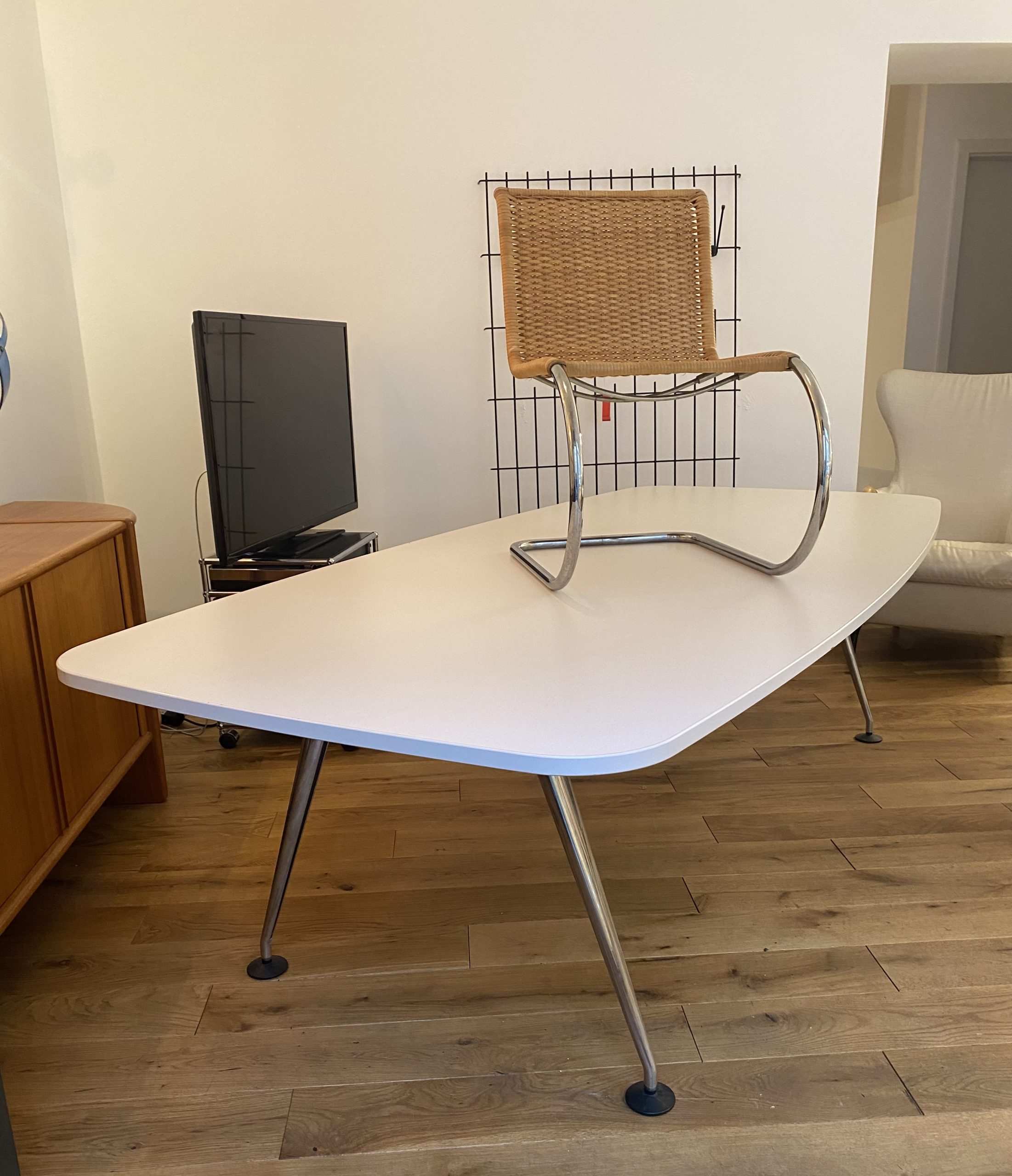 Big Office Table "Morph" Vitra by Alberto Meda - Rheinstore